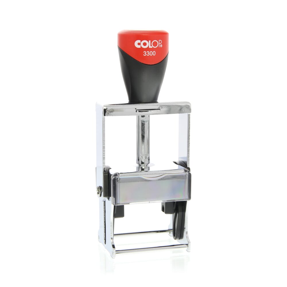 Colop Expert Line 3300 mit individueller Textplatte | www.stempel-fabrik.at