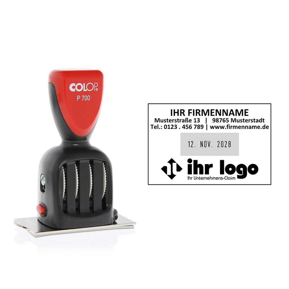 Plattenstempel Datum | www.stempel-fabrik.at