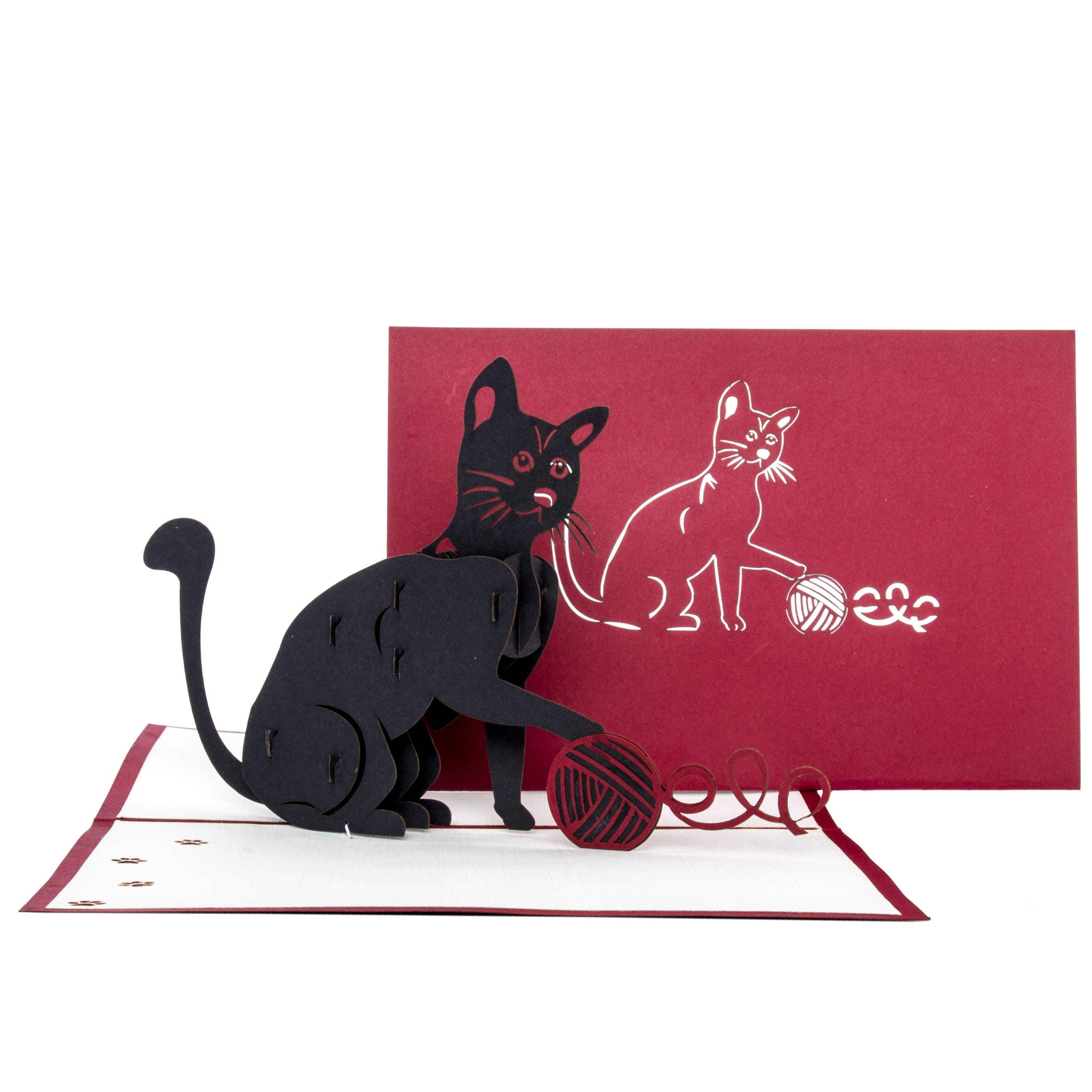 Colognecards Pop-Up Karte Katze | stempel-fabrik.de