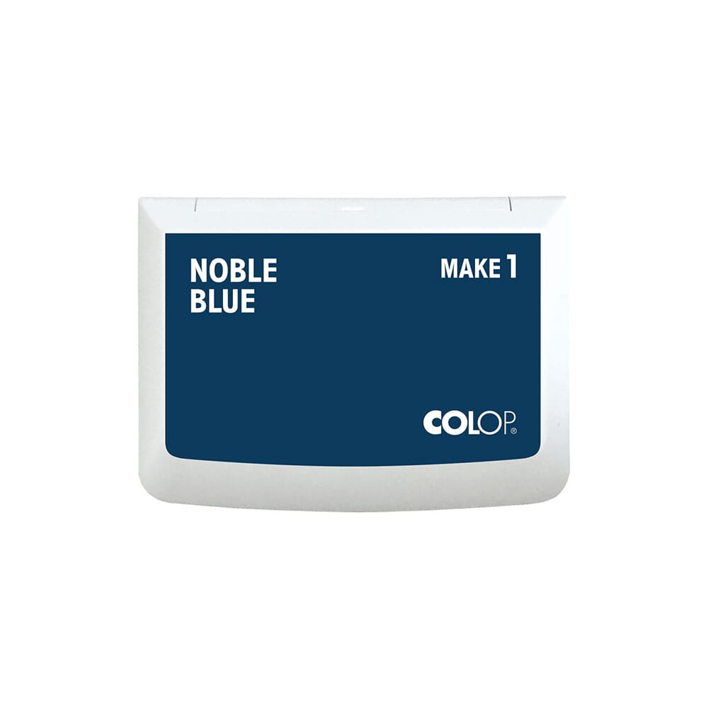 COLOP MAKE 1 Stempelkissen dunkelblau (noble blue) | www.stempel-fabrik.at
