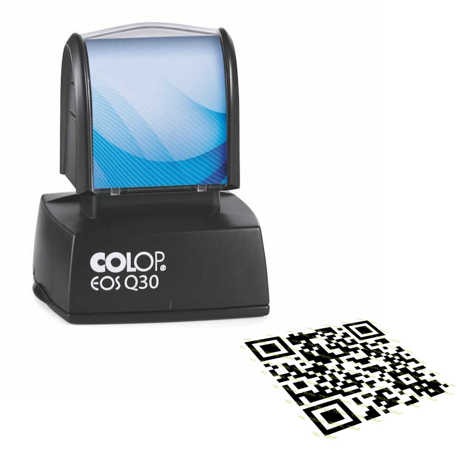 QR Code Stempel - Colop EOS Q30 - (30x30 mm) | stempel-fabrik.de