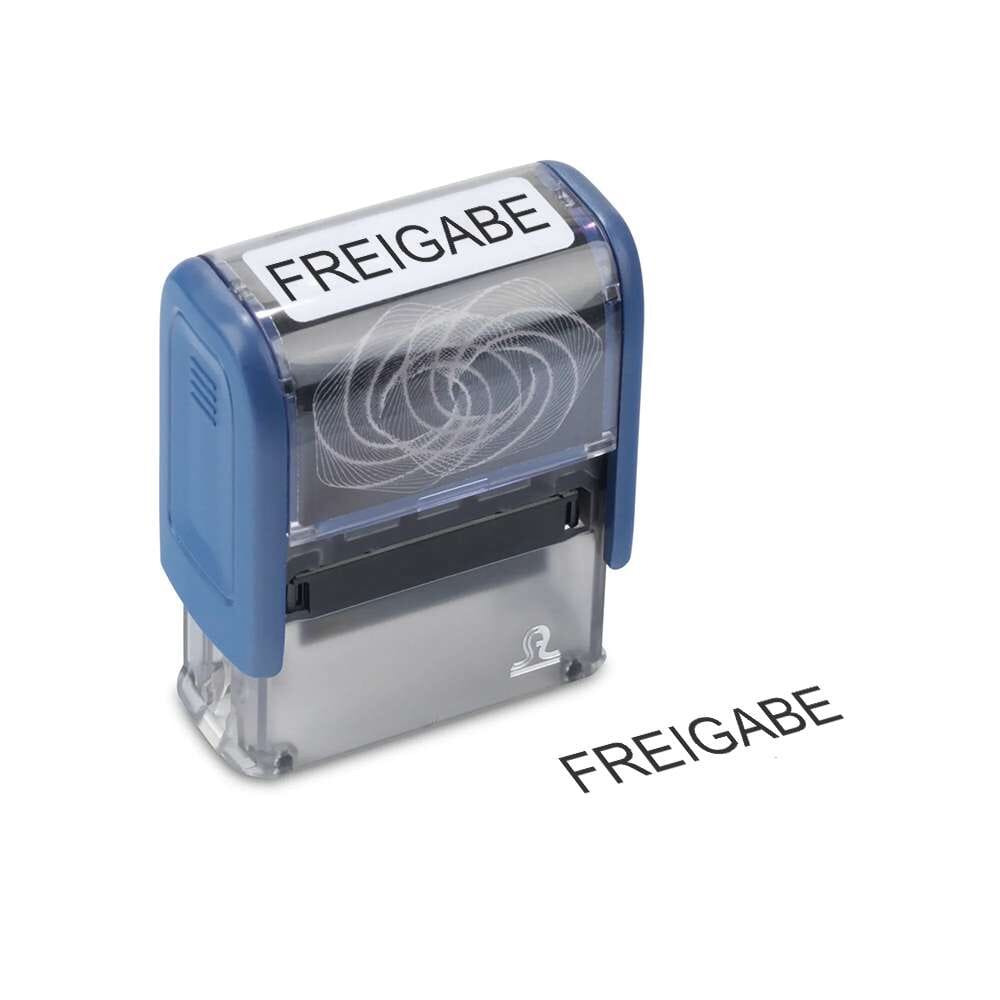 Lagertext Stempel Freigabe (Dormy Imprint 11) | stempel-fabrik.de