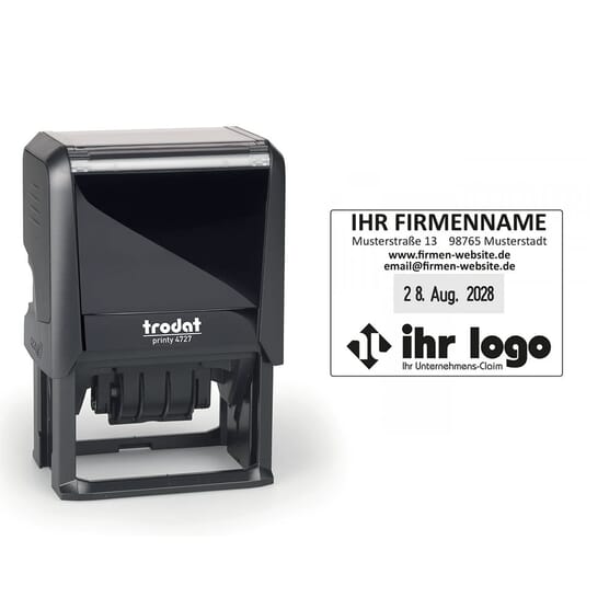 Trodat Printy Datumstempel mit Text | stempel-fabrik.de