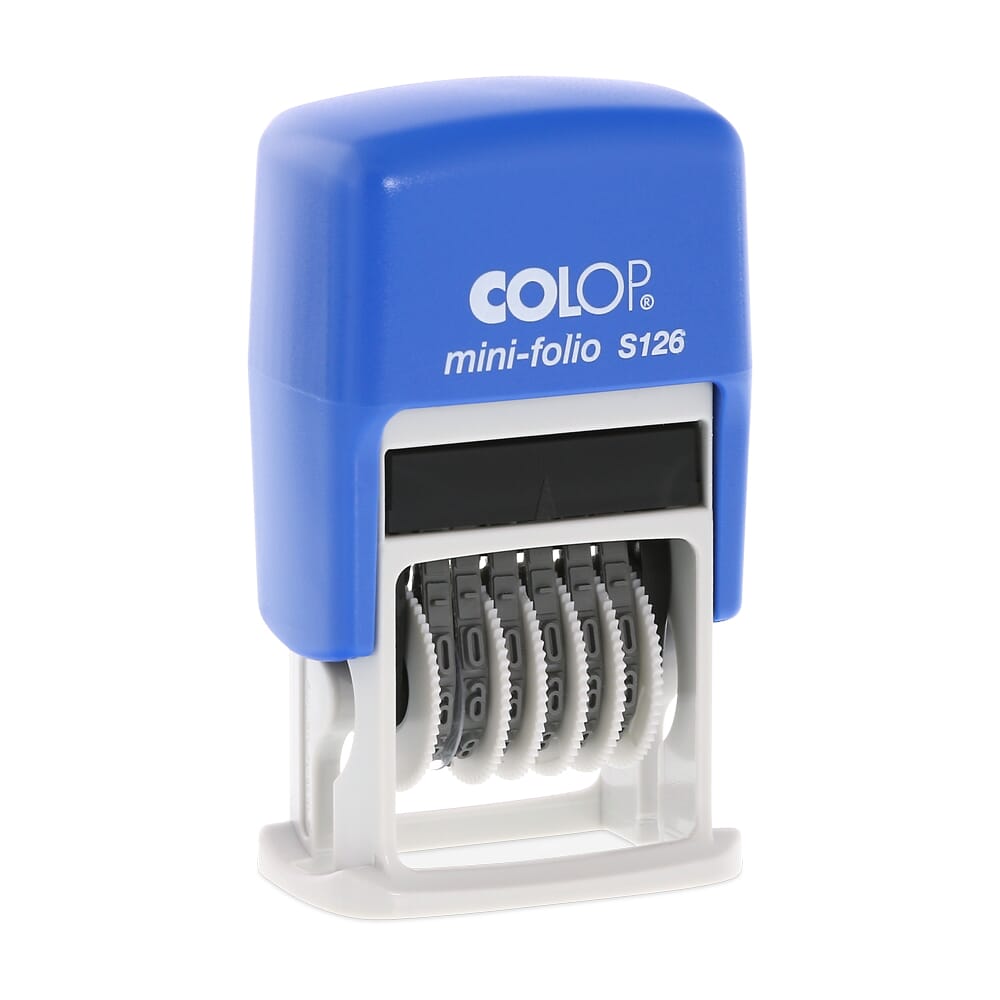 Colop Printer S 126 Ziffernstempel