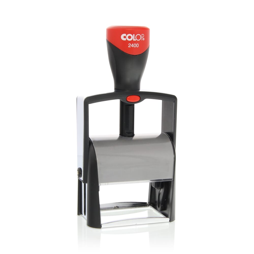 Colop Classic Line 2400 mit individueller Textplatte | stempel-fabrik.de