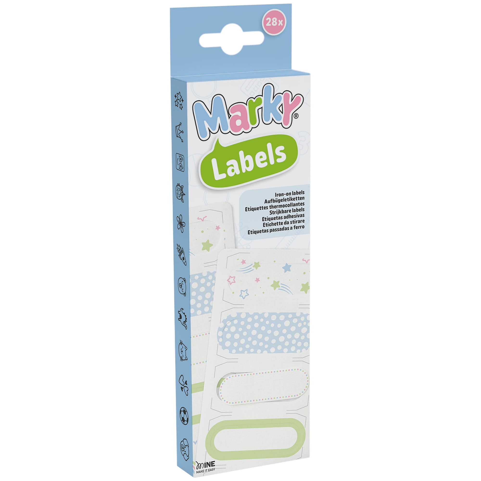 Colop Marky Aufbügeletiketten | stempel-fabrik.de