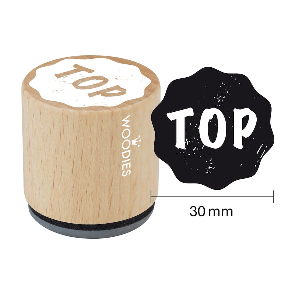 Woodies Stempel TOP | stempel-fabrik.de