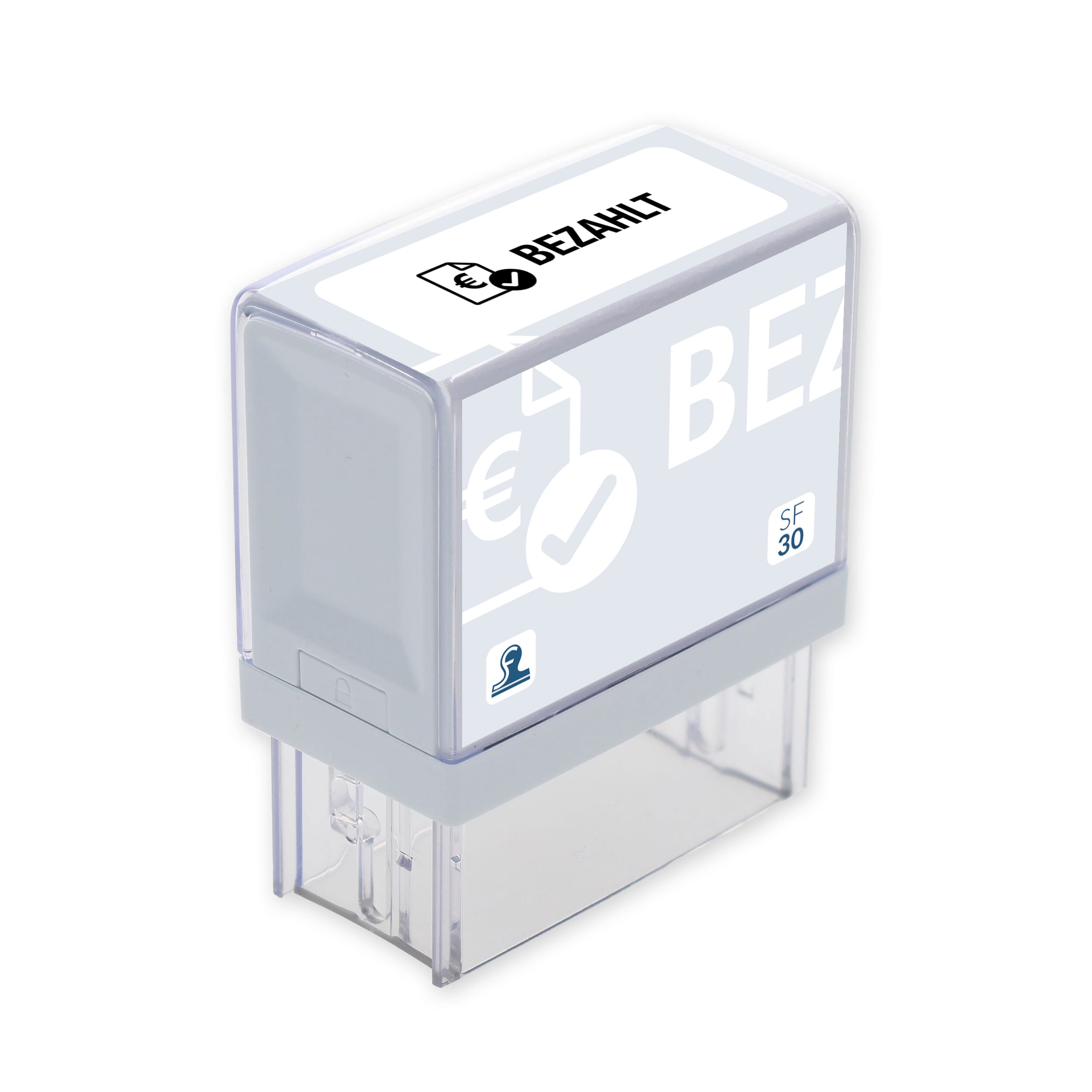 Office SF30 Lagertext Stempel "Bezahlt" | stempel-fabrik.de