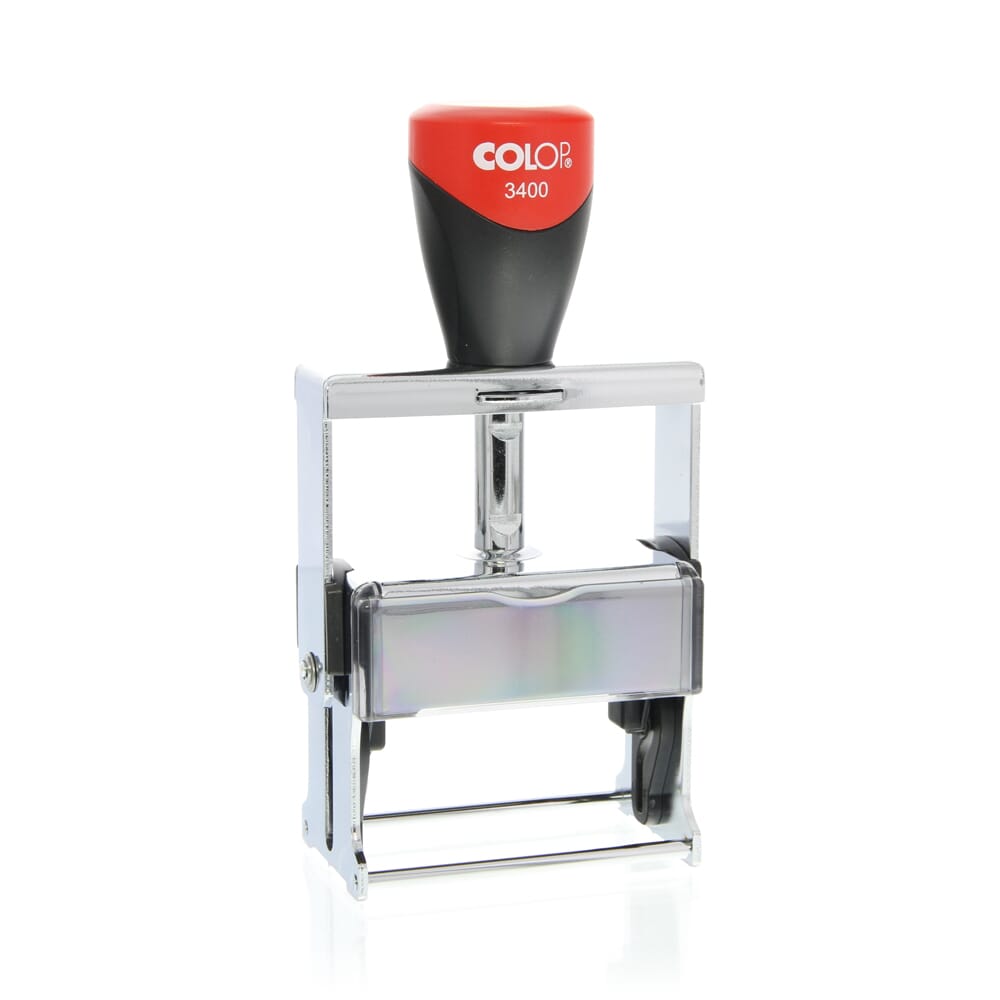 Colop Expert Line 3400 mit individueller Textplatte | stempel-fabrik.de