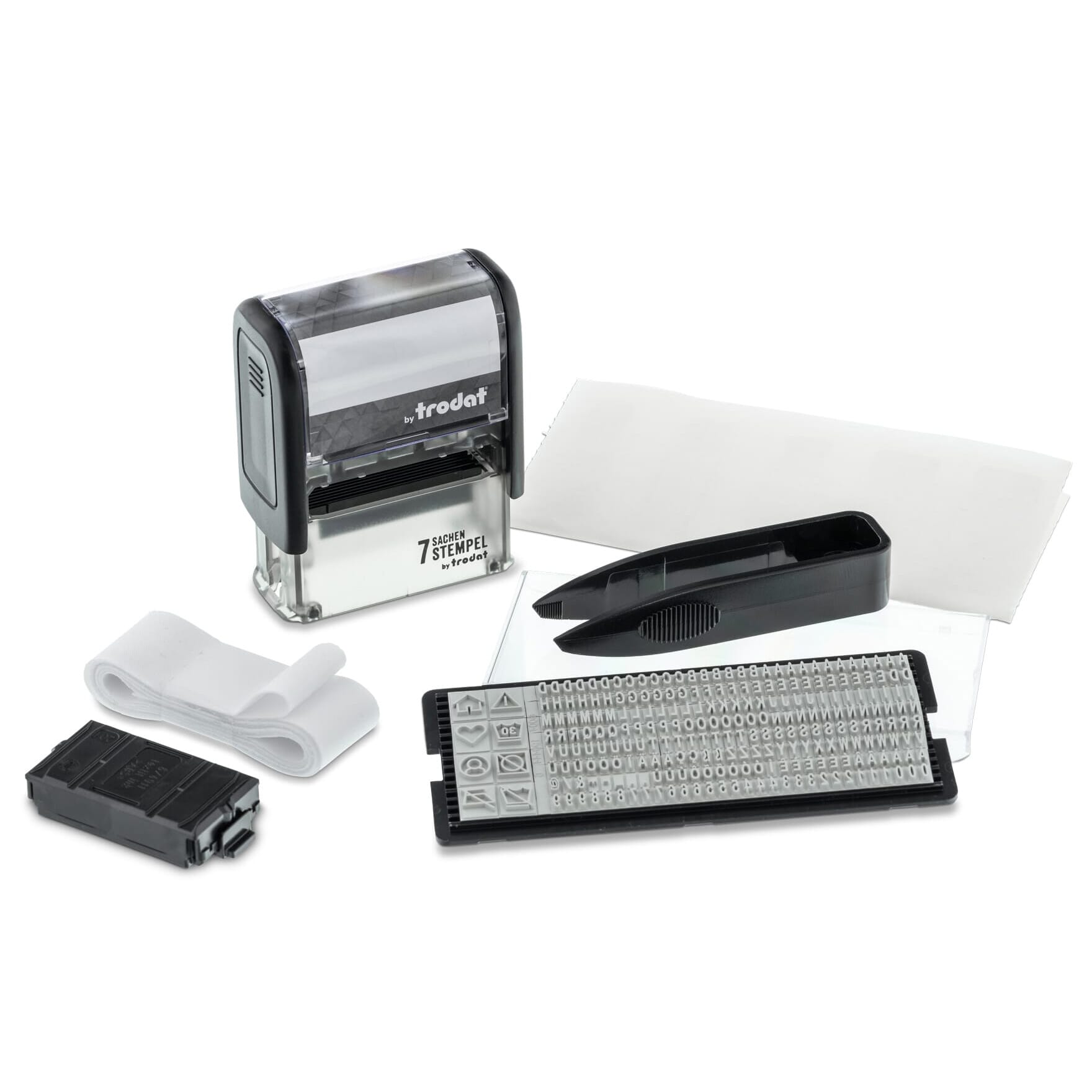Trodat 7 Sachen Stempel DIY-Markierstempel (37x14 mm) | www.stempel ...