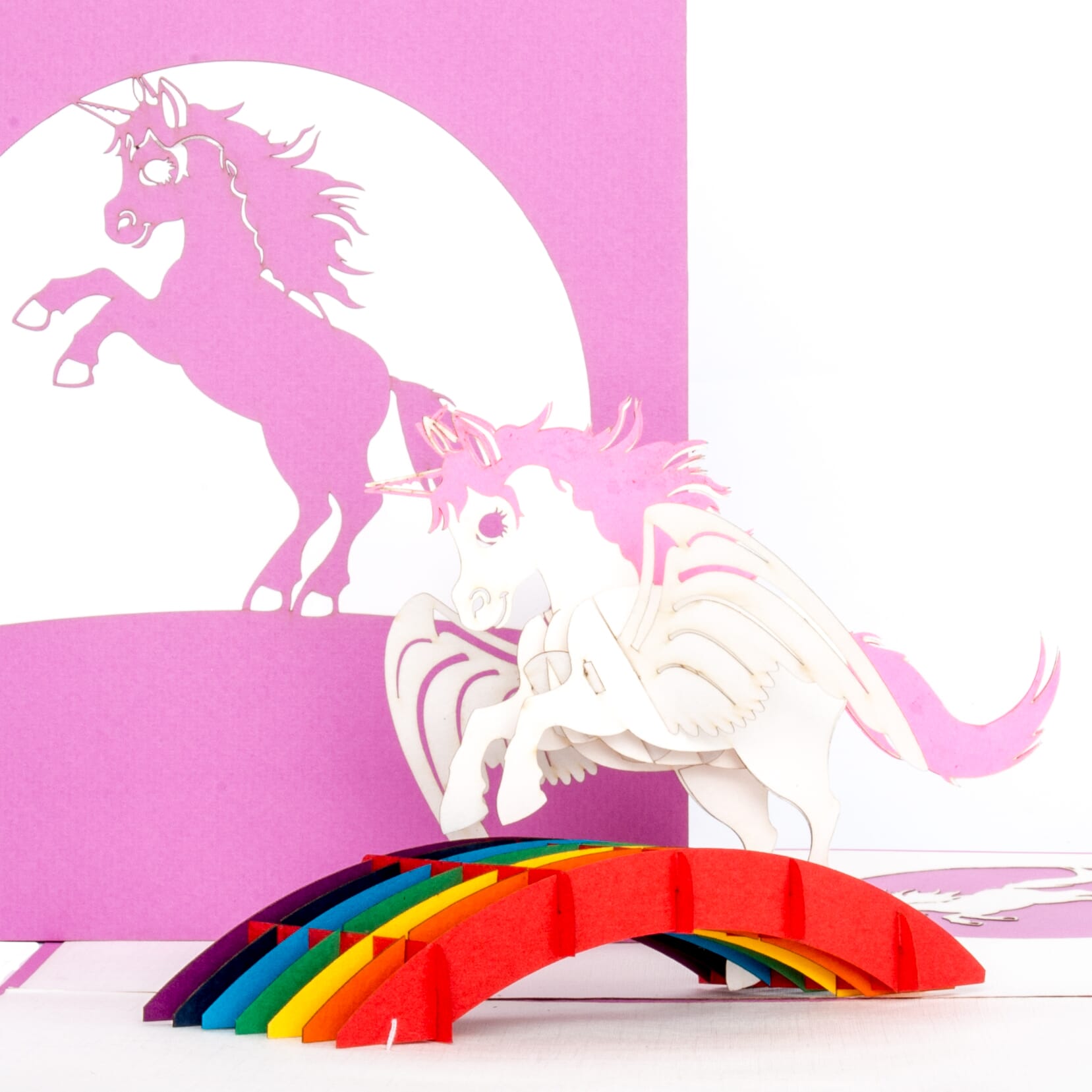 Colognecards Pop-Up Karte Einhorn | stempel-fabrik.de