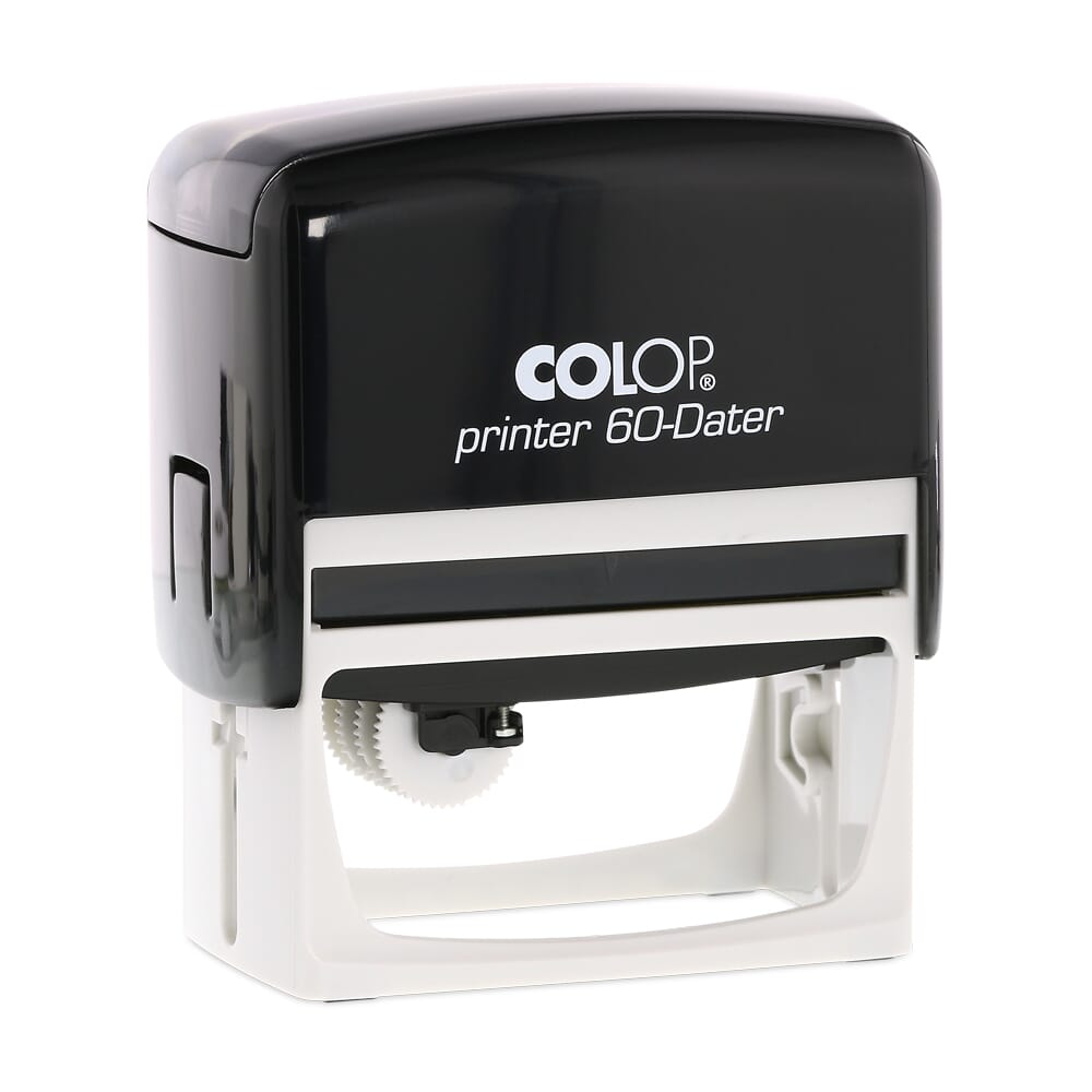 Colop Printer 60 Dater hoch mit individueller Textplatte | stempel-fabrik.de