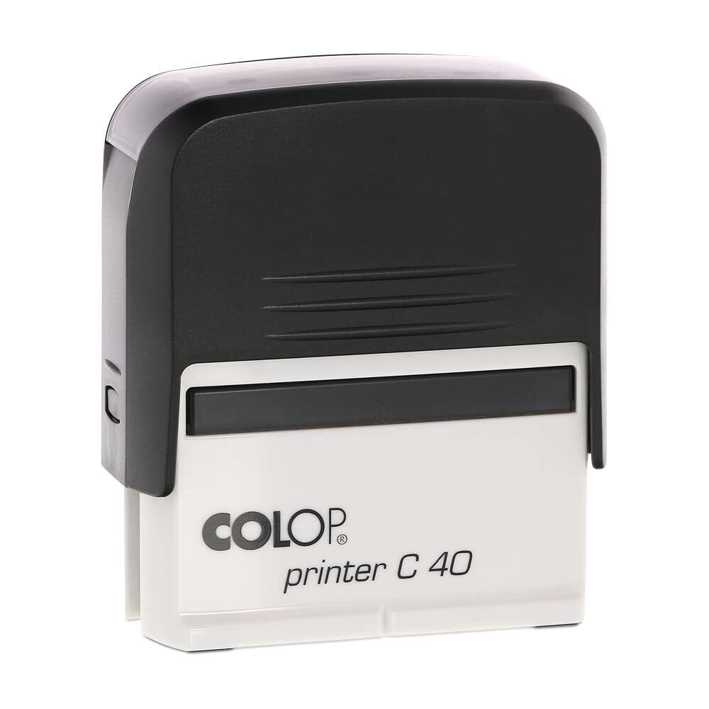 Colop Printer C40 mit individueller Textplatte | stempel-fabrik.de