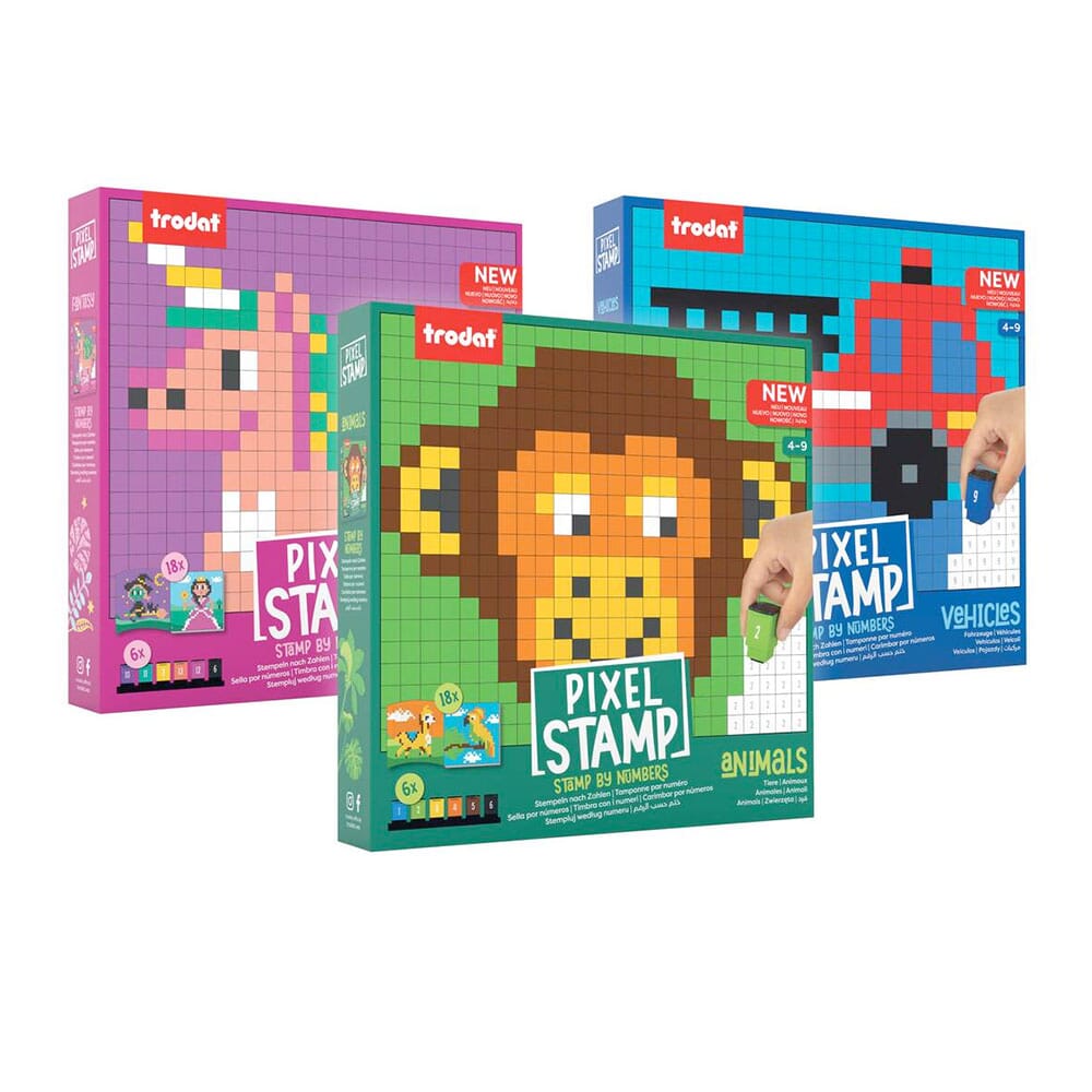 Trodat Pixel Stamps kaufen | Stempeln nach Zahlen | www.stempel-fabrik.at