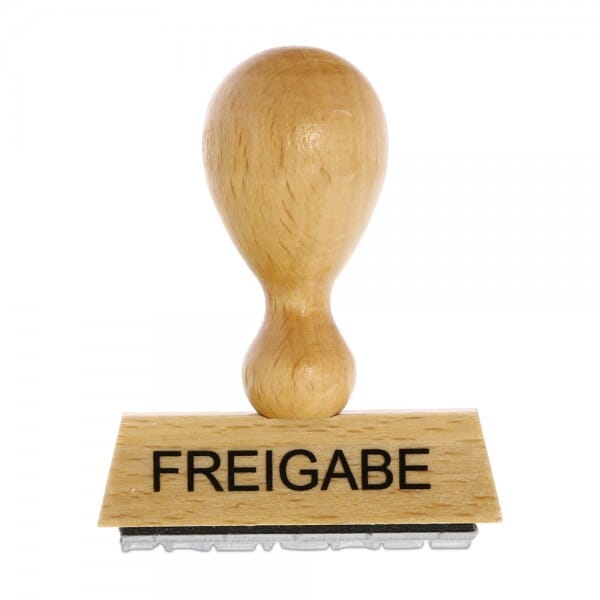 Aufkleber mit Piktogramm "Freigabe" | stempel-fabrik.de