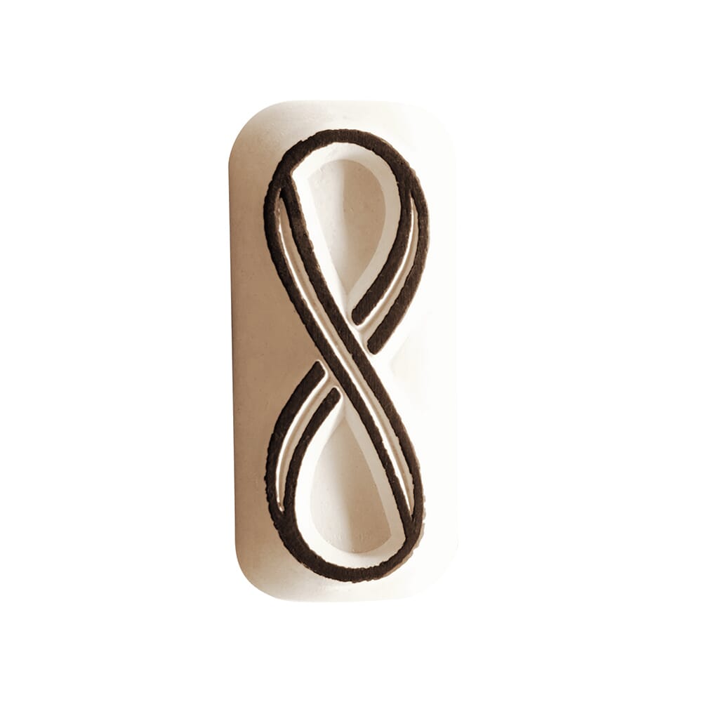 Ladot Stein medium "infinity" | www.stempel-fabrik.at